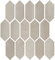 Daltile Miramo 2" x 5" Ceramic Picket Wall Mosaic (Set of 12) | Wayfair